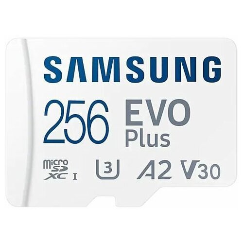 Карта памяти/microSDHC/Samsung EVO Plus/256ГБ/самсунг/MB-MC256KA