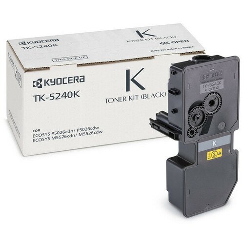 Тонер-картридж Kyocera TK-5240K чер. для ECOSYS M5526