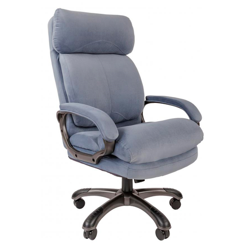 Компьютерное кресло Chairman 505 офисное, обивка: текстиль, цвет: Т-71 голубой