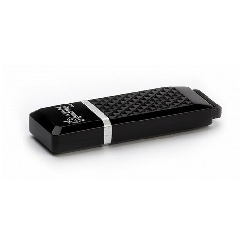 Флеш-накопитель USB 4GB Smart Buy Quartz чёрный