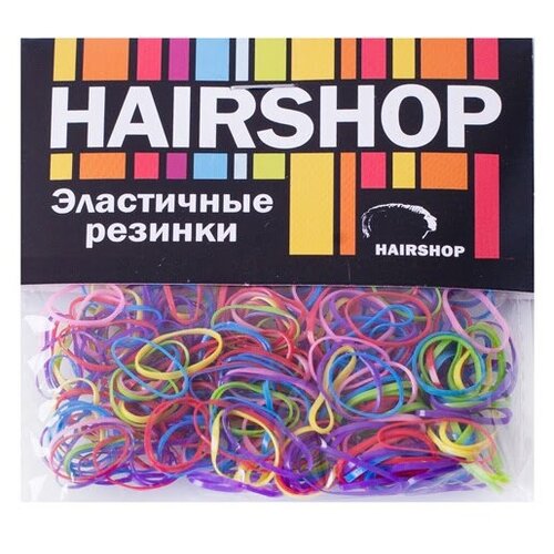 Hairshop Силиконовые резинки разноцветные Ассорти: №1