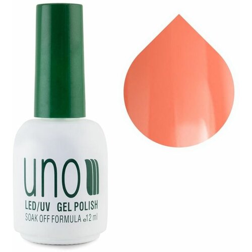 Uno Гель-лак для ногтей / Samba 036, оранжевый, 12 мл