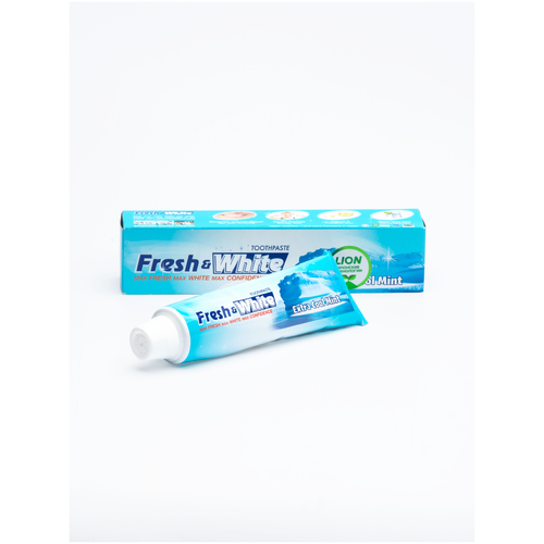 Зубная паста LION Fresh & White Extra Cool Mint, 160 мл