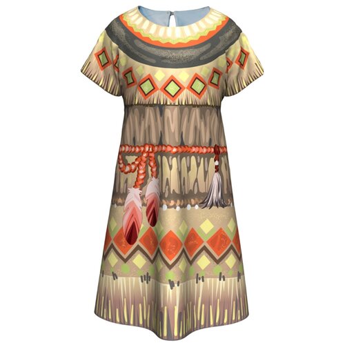 Платье индейской девочки (14209) 110 см