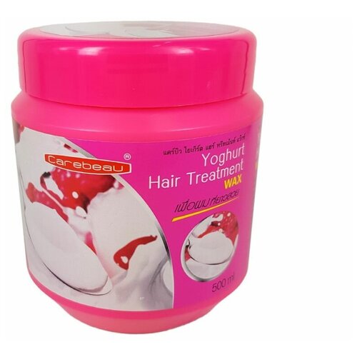 Маска для волос Carebeau Hair Treatment Wax - Yoghurt Маска для волос с воском "йогурт" 500 мл.