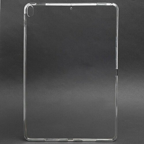 Чехол-накладка силиконовый для планшета Apple iPad Pro 2 10.5 (2017)/ Прозрачный чехол на Айпад, ультратонкий / прозрачный