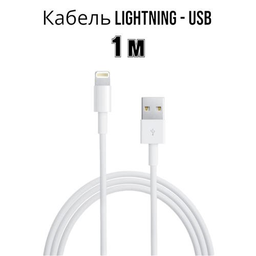 Кабель USB - Lightning 1м