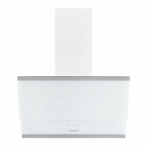Наклонная вытяжка Krona Irida sensor 600, цвет корпуса white, цвет окантовки/панели белый