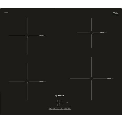 Варочная панель индукционная Bosch PUE611BB6E, черный