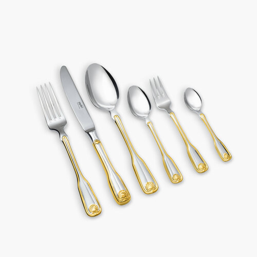 Набор столовых приборов «Венус» Zepter на 6 персон / Кухонный комплект, 36 предметов: вилки, ложки, ножи для сервировки стола в подарок