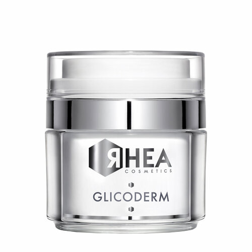 RHEA Отшелушивающий ночной крем для ровной текстуры кожи лица GlicoDerm 50 мл