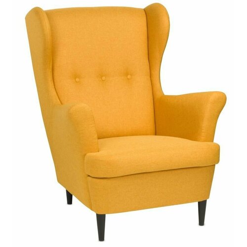 Кресло для отдыха ГУД ЛАКК Тойво, 82х98х101 см, желто-оранжевый