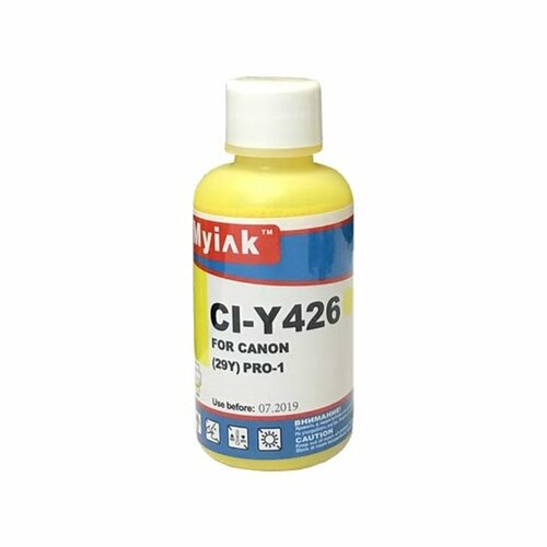 Чернила для CANON PGI-29Y (100мл, yellow, Pigment) CI-Y426 EverBrite™ MyInk