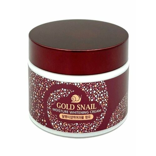Enough gs Крем для лица с муцином улитки enough gold snail moisture whitening cream