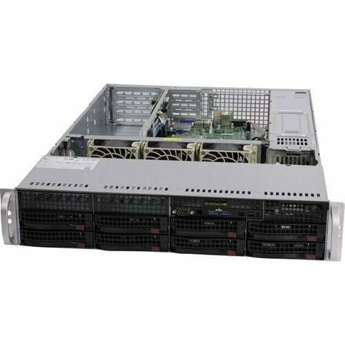 Сервер в корпусе высотой 2U Никс sS9500/pro2U Z0647609 Xeon Silver 4214R/8 ГБ/2 x 10 Тб HDD/Aspeed AST2500