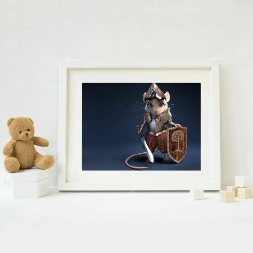 Постер "Храбрый мышонок" Cool Eshe из коллекции "Любимые герои", А4