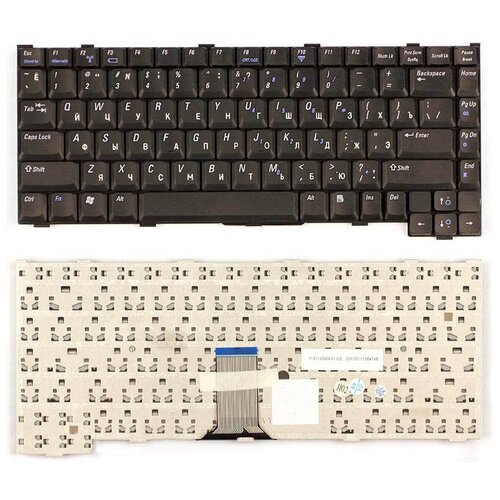 Клавиатура для ноутбука Dell 9J. N7682.001 русская, черная