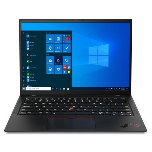 Ноутбук Lenovo ThinkPad X1 Carbon Gen 9 Intel Core i7 1165G7 2800MHz/14"/1920x1200/16GB/512GB SSD/DVD нет/Intel Iris Xe Graphics/Wi-Fi/Bluetooth/Windows 10 Pro (20XXSD7100) Black