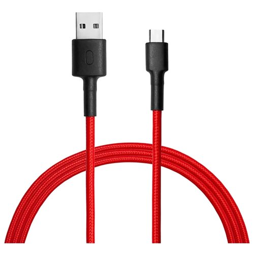Кабель USB Type-C Xiaomi Mi Braided USB/Type-C 1м красный