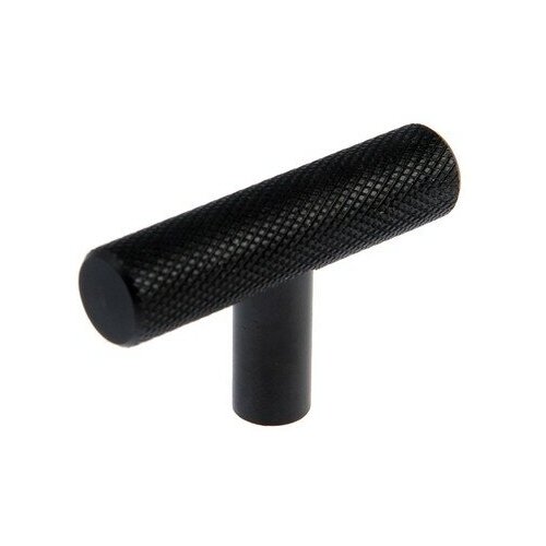 Ручка-кнопка CAPPIO, d:12 мм, цвет черный./В упаковке шт: 1