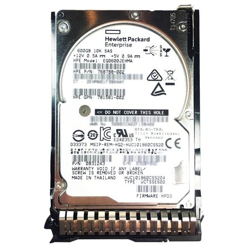 600 ГБ Внутренний жесткий диск HP 781581-002 (781581-002)