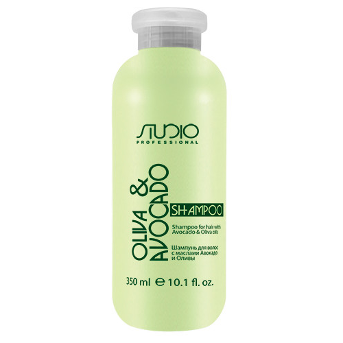 Шампунь для волос с маслами авокадо и оливы линии Studio professional 350 мл