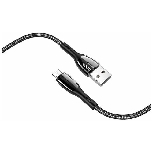 Hoco Кабель USB на Micro-USB “U89 Safeness” зарядка и передача данных, черный