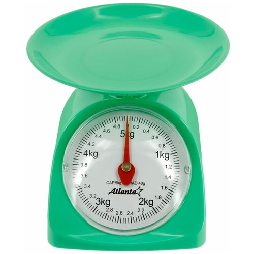 Весы кухонные механические с чашей Atlanta ATH-6182 (green)