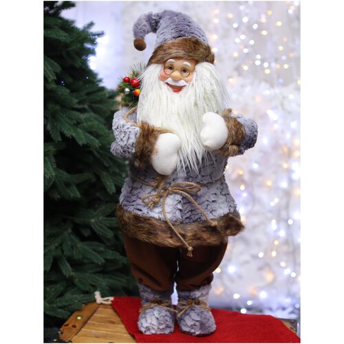 Новогодняя фигурка Дед Мороз, 60 см