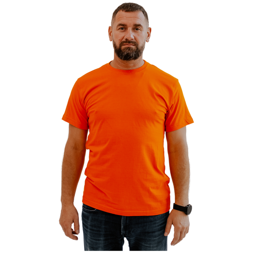 Футболка Cotman, размер 52, оранжевый