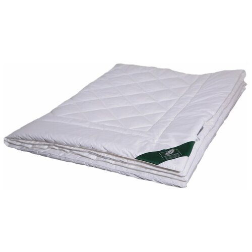 Одеяло легкое с наполнителем из 100% бамбукового волокна Flaum BAMBOO, 150х200, цвет белый