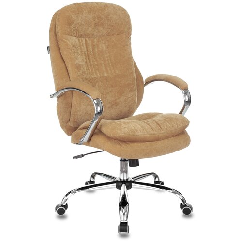 Компьютерное кресло Бюрократ T-9950SL для руководителя, обивка: текстиль, цвет: горчичный