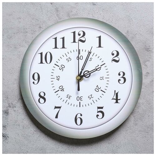 Часы настенные, серия: Классика, дискретный ход, d-23.5 см