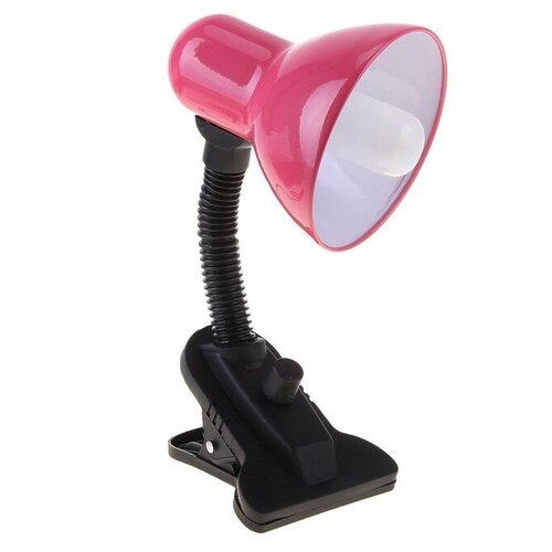 Лампа настольная Е27, светорегулятор (220В) розовая (108А)