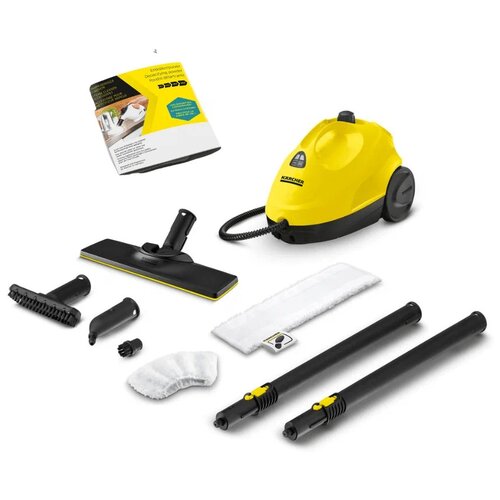 Пароочиститель KARCHER SC 2 EasyFix + антинакипин RM 511 1.512-050.4, желтый/черный