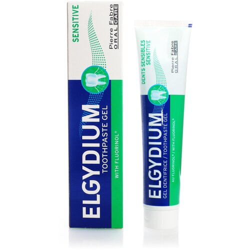Зубная паста Elgydium Sensitive (Эльгидиум Сенситив) с флуоринолом, 75 мл