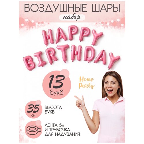 Воздушные шары на день рождения/Happy Birthday