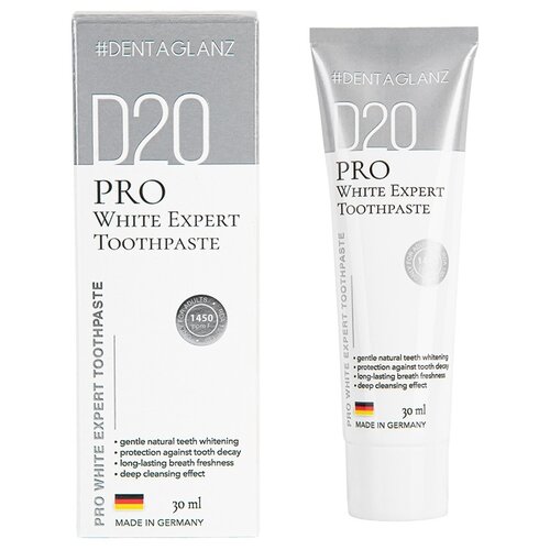 Зубная паста #DENTAGLANZ Pro White Expert, 30 мл, 50 г