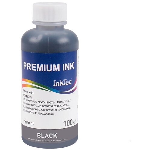 Чернила для CANON PGI-1200/2400/2500/2700/2800/2900 (100мл, Pigment, black) C5000-100MB InkTec