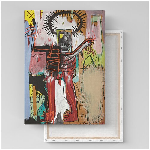 Картина на холсте с подрамником / Basquiat J.M. / Баския Жан-Мишель - Фигура