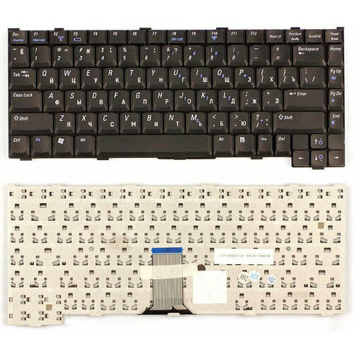Клавиатура для ноутбука Dell Inspiron 2000 русская, черная