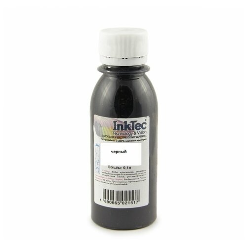 Чернила InkTec (C0090) для Canon GI-490/790/890/990, Пигментные, Bk, 0,1 л.