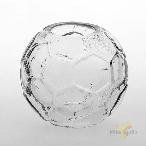 Ваза Мяч Pasabahce стекло прозрачный высота 84 мм