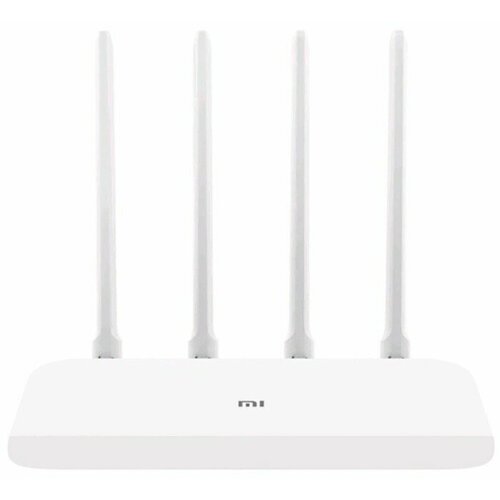 Wi-Fi роутер беспроводной Xiaomi Mi WiFi Router 4 (4A), 10/100 Мбит, белый