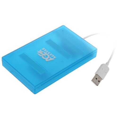 Контейнер AgeStar SUBCP1 USB 2.0 SATA HDD/SSD Blue