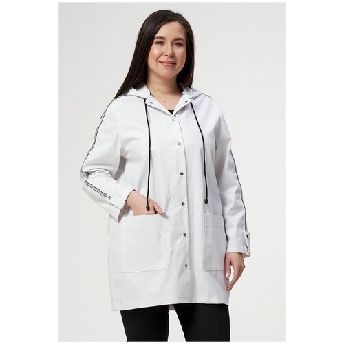 Джинсовая куртка Olsi, размер 48, белый