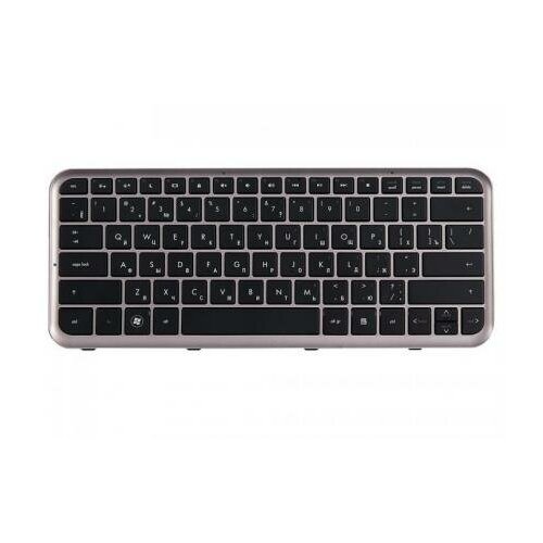 Клавиатура для HP 573148-251 черная с серой рамкой