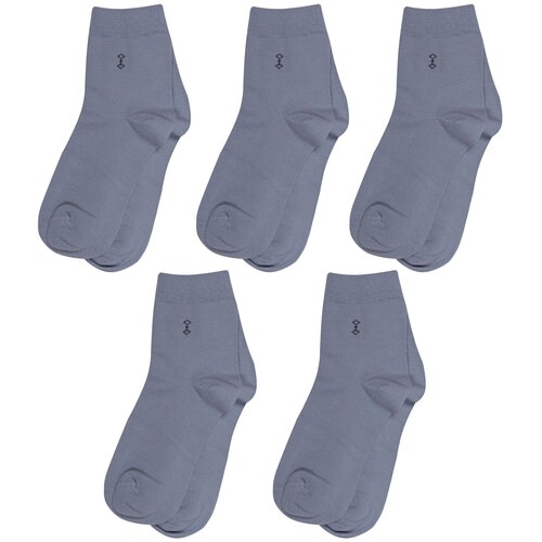 Носки RuSocks 5 пар, размер 16-18, серый