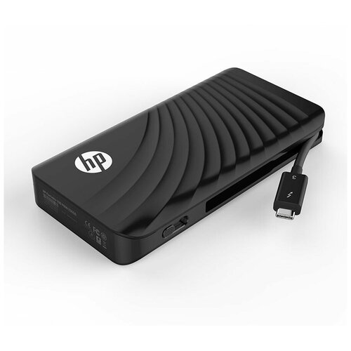 Внешний SSD HP 256 GB P800 Thunderbolt 3, чёрный, 2.5", USB 3.1/USB-C