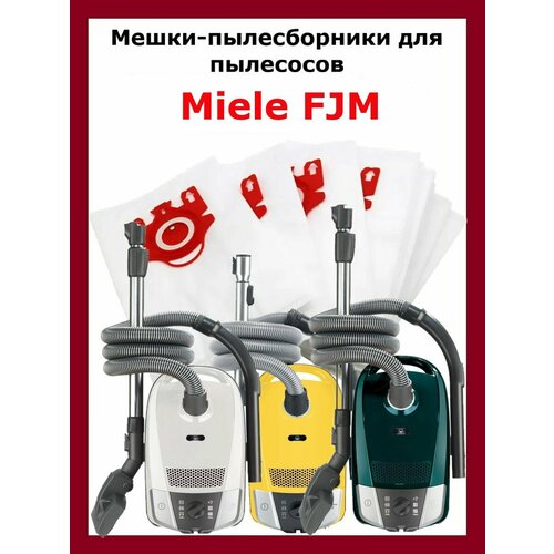 Мешки-пылесборники Total reine одноразовые для пылесоса Miele FJM